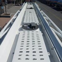 China 3-Cabin 3-Axle Aluminum Alloy Fuel Tank Semi-Trailer with Dual Line Braking System and 50 ton Max Payload from Original for sale