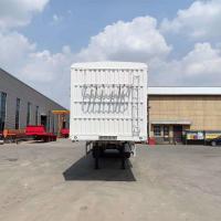 China High Quality 34 Axles Loaded 60-80 Tons Of Agricultural Cargo Transport Fence Semi-Trailer for sale