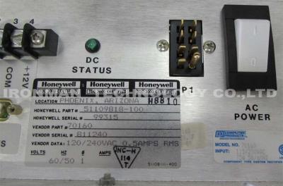 China TDC3000 51109818-100 HONEYWELL 120/240 VAC Power Supply Controller for sale