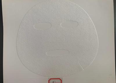 China 40g Spunlace Nonwoven Austrian Tencel&Cellulose Acetate Fiber W Grain Facial Beauty Mask for sale