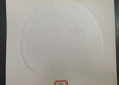 China 35g Spunlace Nonwoven Austrian Tencel&Cellulose Acetate Fiber Snowflake Grain Facial Beauty Mask for sale
