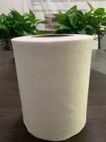 China 50g White Viscose And Polyester Spunlace Nonwoven Fabric For Cotton Tissue, Pads, Wet Wipes for sale