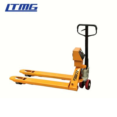 China LTMG Hand Pallet Jack 2 Ton Nylon PU Wheels Hand Pallet Truck for sale