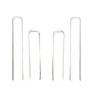 China Garden landscape staples U shape pins turf nails for sale