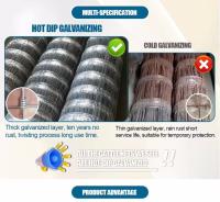 China High Quality China Manufacture Electric Fence Cattle Deer Fence On Farm For Goat Cattle Deer Using for sale