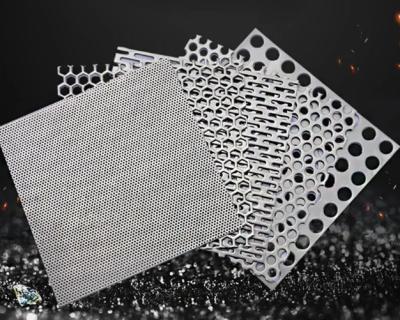 China Stainless steel or aluminum perforated sheet China factory perforated panel low price perforated metal mesh for sale