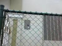China Chain Link Fence Post For Sale Direct Manufacturer 150mm Height for sale