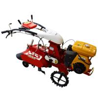 China Gear Transmission Farm Cultivator Gasoline Engine Hand Push Mini Tiller For Ditching for sale