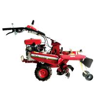 China Gear Transmission Farm Cultivator Gasoline Engine Hand Push Mini Tiller For Ditching for sale
