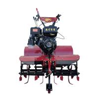 China 75 KG Newly-designed Compact Four-wheel Drive Full-gear Transmission Mini Tiller Cultivators for sale