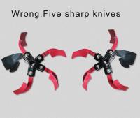 China Four-Wheel Drive Farming Hand Puah Diesel Mini Tiller Cultivator for Orchard for sale