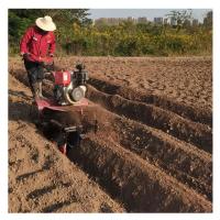 China Newly-designed Gear Transmission Four-wheel Drive Mini Rotary Tiller for Home 190*96*90cm for sale