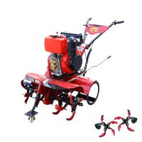 China Farm Four-wheel Drive Diesel Rotary Cultivator with and Gear Transmission for sale
