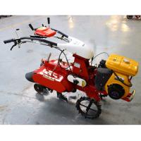 China Tiller Gasoline Hand Push Mini Tiller For Ditching With High Safety Level 4.05KW for sale