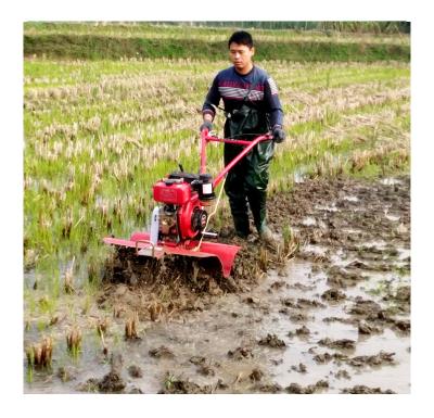 China High Safety Level Gasoline Cultivator Gasoline Farming Efficiency Boost for sale