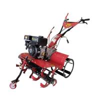China Home 75 KG Newly-designed Gasoline Engine Four-wheel Drive Mini Power Tiller Cultivator for sale