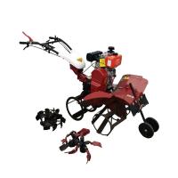China Gasoline Engine Multi-Purpose Four-Wheel Drive Mini Power Tiller Cultivator for Farming for sale