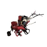 China Economical 186F Diesel Engine Four-Wheel Drive Cultivator for Multifunctional Farming for sale