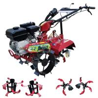 China Orchard Cultivator Four-wheel Drive Power Tiller With Gear Transmission For Agriculture for sale