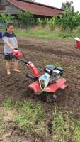 China High Safety Level Short Model Manual Start Rotary Tiller for Cultivation at 4KM/H for sale