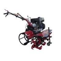 China 177F Gasoline Engine All Gear Transmission Four-Wheel Drive Mini Power Tiller Cultivator for sale