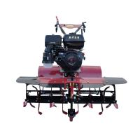 China 177F Gasoline Engine All Gear Transmission Four-Wheel Drive Mini Power Tiller Cultivator for sale