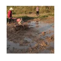 China 186F Four-Wheel Drive Mini Power Tiller Directly Connected with All Gear Transmission for sale