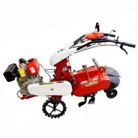 China Four-Wheel Drive Diesel Engine Mini Tiller for Farming Equipment 4.05KW Performance for sale