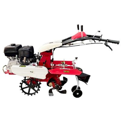 China Farm and Garden Gasoline Four-Wheel Drive Mini Tiller with Self-Propelled Design for sale