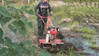 China 4KW Short Model 173f Diesel Engine Power Tiller for Sustainable Agriculture for sale