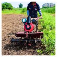 China High Safety Level 4KW 173F Diesel Engine Mini Tiller The Best Choice for Weeding Tasks for sale