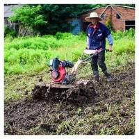 China High Safety Level 4KW 173F Diesel Engine Mini Tiller The Best Choice for Weeding Tasks for sale