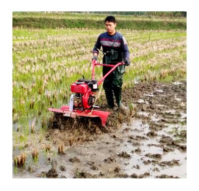 China Garden Agriculture Machinery Equipment Multu-purpose Cultivator Diesel Mini Rotary Tiller for sale