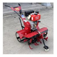 China Convenient Labor-saving Operation Mini Power Tiller with Four-wheel Drive and Gasoline for sale