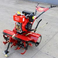 China Versatile Four-wheel Drive Gasoline Power Tiller with Adjustable Working Width for sale