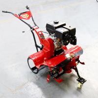China Gasoline Power Convenient Farming Machinery 170F Spraying Mini Tractor for sale