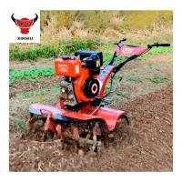 China High Safety Level Hand Push Short Model Mini Rotary Tiller for Farming Tools for sale