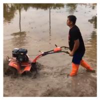 China Sturdy Durable 170F Four-Wheel Drive Mini Power Tiller Cultivator for Both Paddy Fields and Dry Land for sale