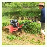 China Adjustable Working Width and Tilling Width Mini Power Tiller with Four-Wheel Drive for sale