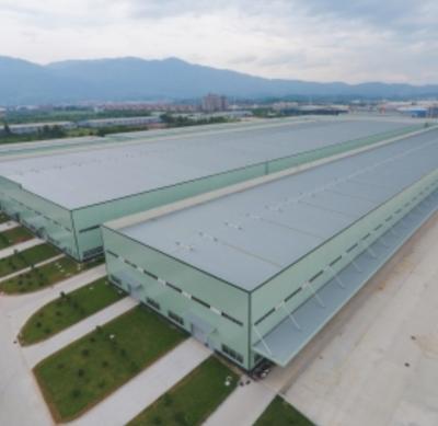 China Juxin Modern Prefab Steel Structure Building Prefabricated Warehouse for sale