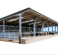 China Earthquake Proof Steel Framed Agricultural Buildings Metal Agricultural Sheds OEM for sale