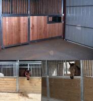 China Q355 Q345 Steel Framed Agricultural Buildings Prefab Metal Horse Barn for sale