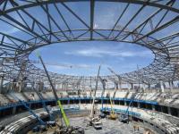 China Modern Design Steel Structure Stadium Stable And Aesthetic Easy To Install for sale