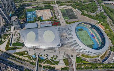 China Q235 Metal Building Basketball Gym Prefabricated Steel Structure Building for sale