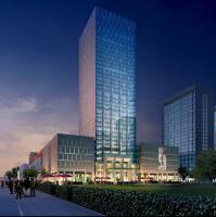 China Seismic Resistant Steel Frame High Rise Buildings Steel Structure Hotel Building OEM for sale