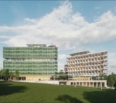 China Customizable Prefabricated Hospital Construction Prefab Medical Clinics for sale