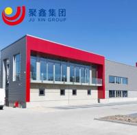 China Gable Frame Steel Structure Warehouse / Workshop / Office Building With Glass Curtain for sale