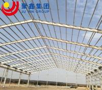 China Gable Frame Steel Structure Warehouse / Workshop / Office Building With Glass Curtain for sale