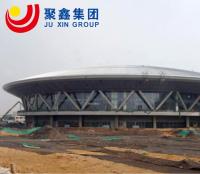 China Roofing Frames Hot Sell LF BJMB Space Frame Arched Stadium Cover Roof For Sport Hall for sale