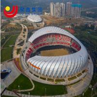 China Modern Design Large Span Steel Structure Gym Arena Soccer Stadium Building for sale